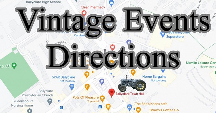 Vintage Events Directions